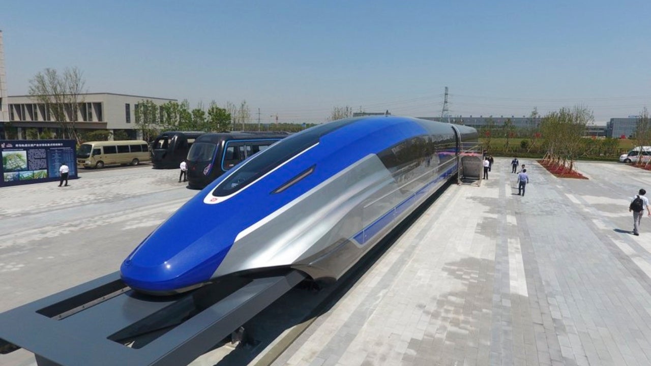 China rolls out the world's fastest maglev bullet train with a top ...