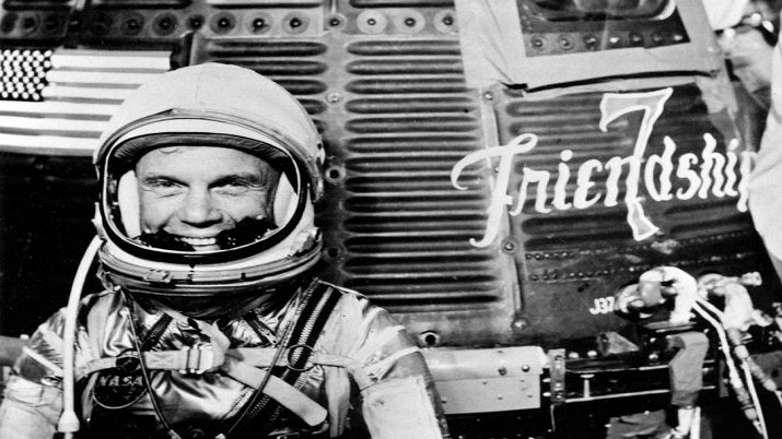 NASA celebrates 100th birthday of 1st American to orbit the Earth - The ...