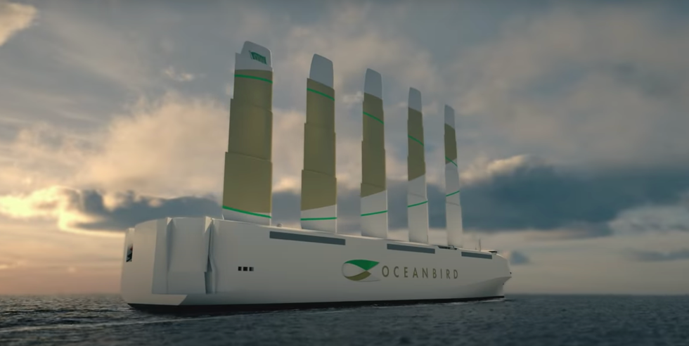 This Wind-Powered Super Sailboat Will Carry 7,000 Cars Across the ...