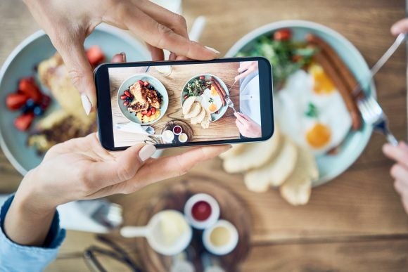 You can satisfy your appetite just by looking at pictures of food on ...