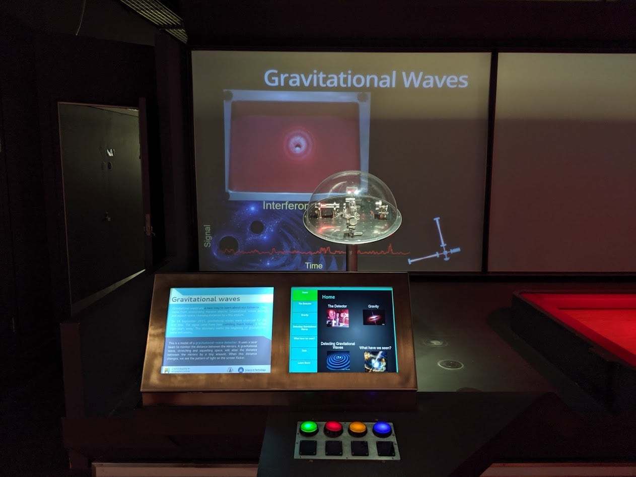 Researchers create an interactive gravitational-wave detector for ...