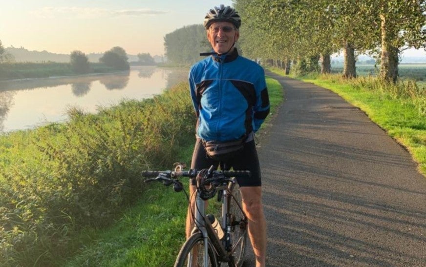 Disabled cyclist in 10,000-mile charity challenge - The Brighter Side ...