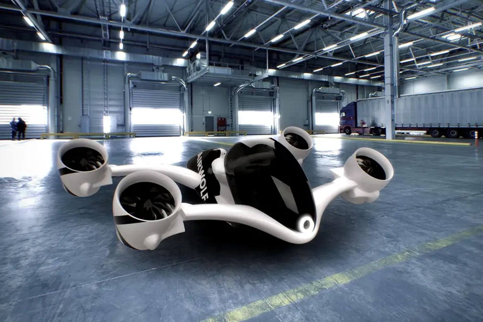 Meet Airwolf: The flying motorcycle capable of speeds over 140 MPH ...