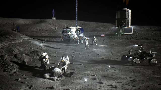 Scientists create space bricks for moon base using microwaves and lunar ...
