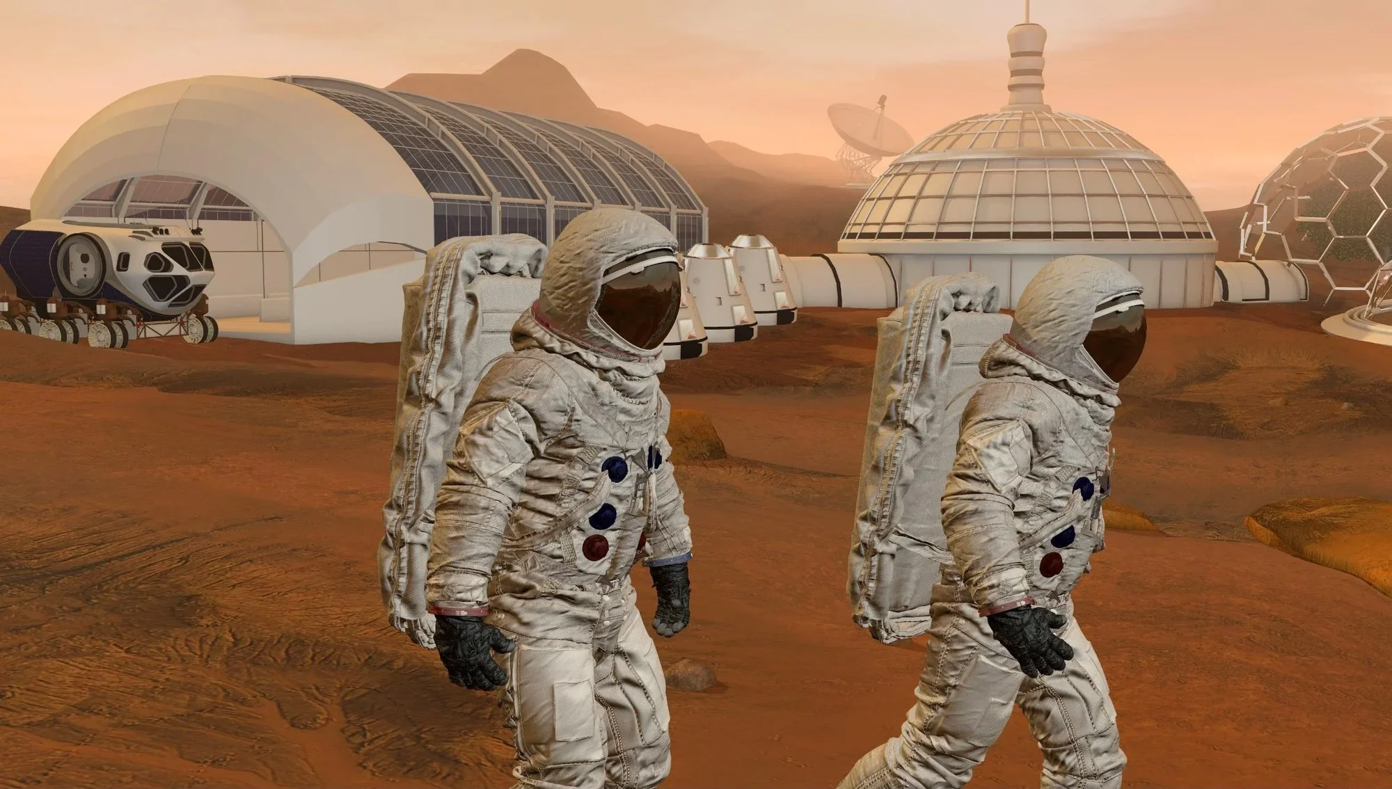 Humans could colonize Mars with fewer than two dozen people, study ...