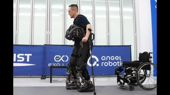 Lifechanging robotic exoskeleton walks autonomously and puts itself on ...