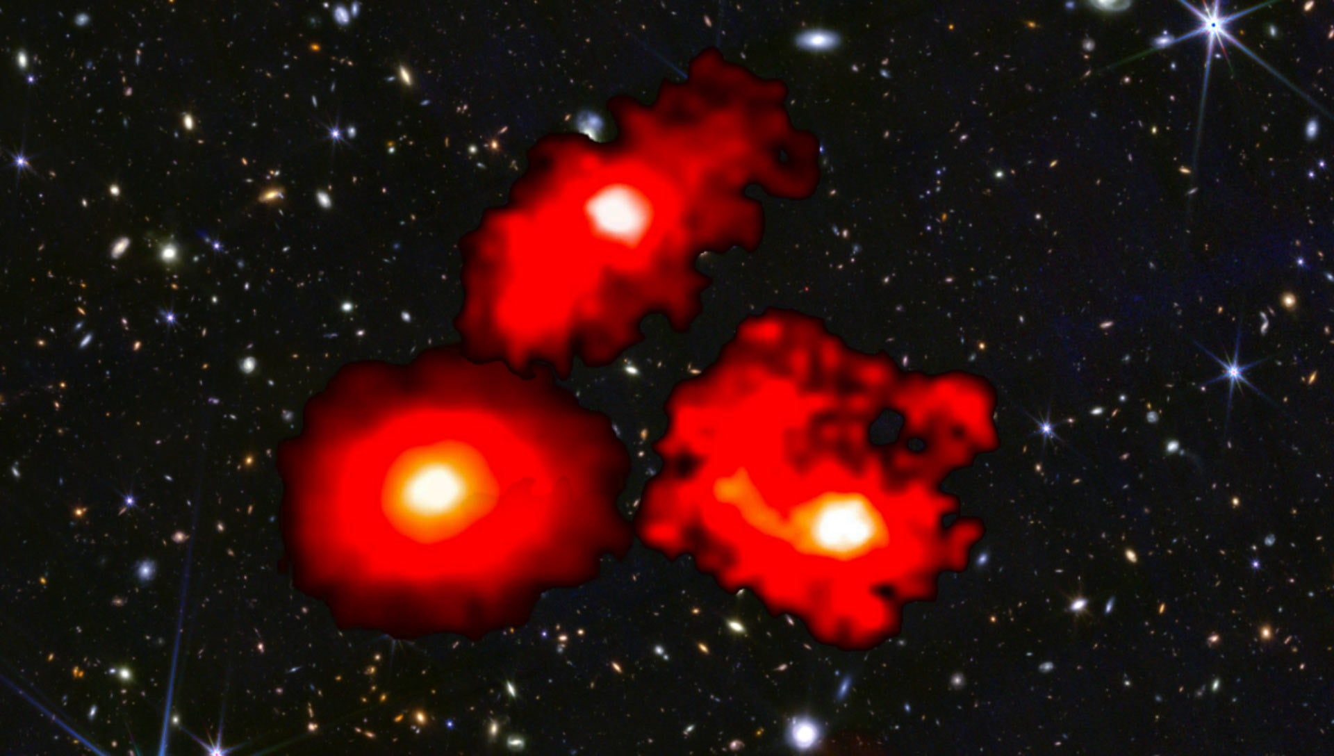 Astronomers discover ultra-massive ‘Red Monster’ galaxies from the ...