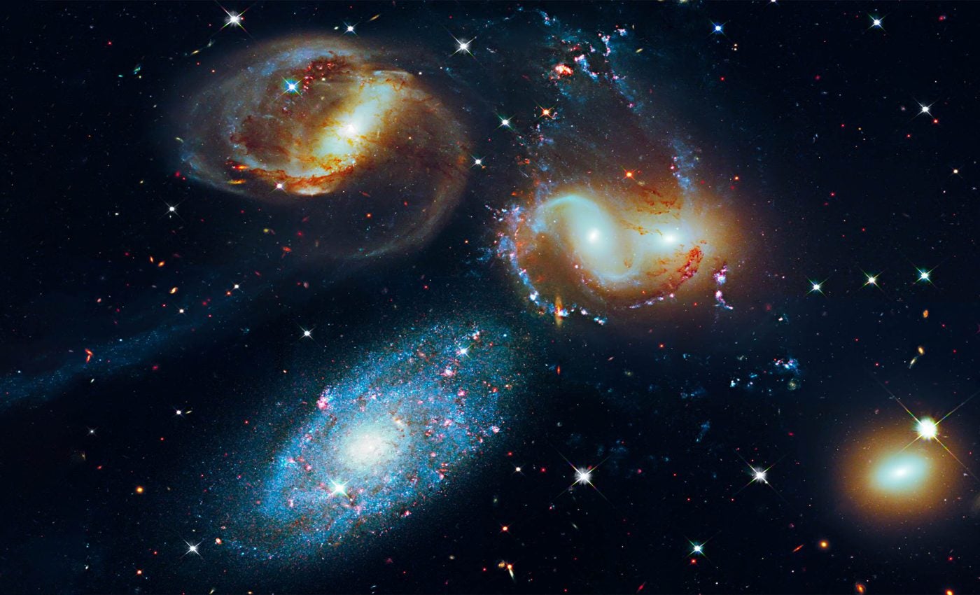 Astounding views of 2 million mph galaxy collision revealed - The Brighter Side of News