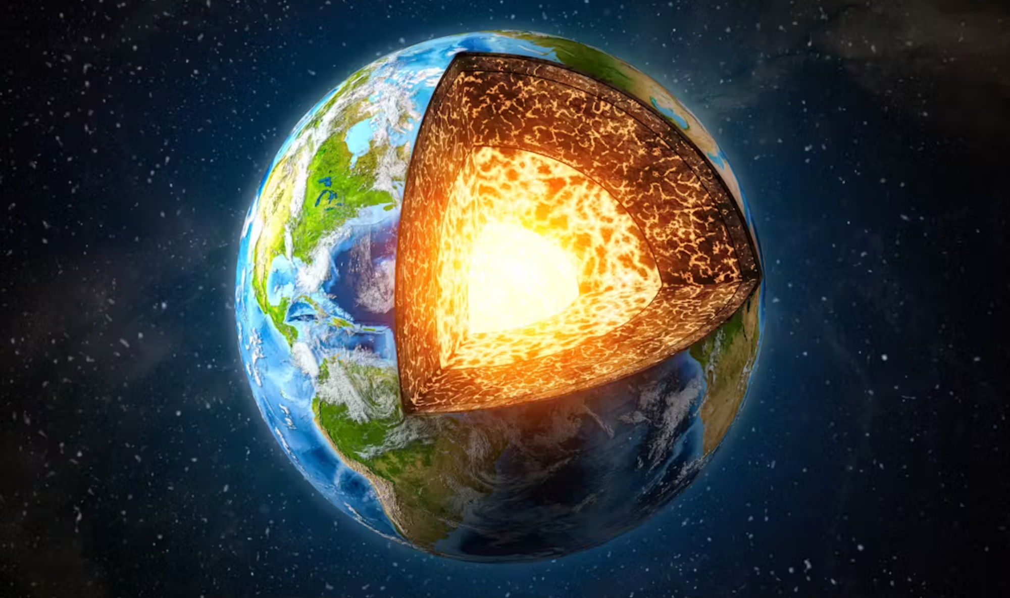 Earth’s inner core is far less solid than previously believed - The ...