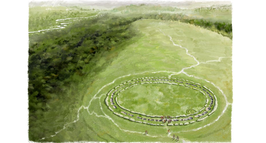 Ancient circular burial site found to be much older than Stonehenge ...