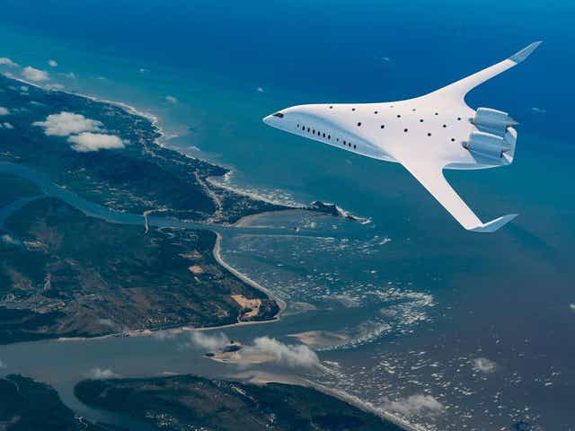 Radical new all-in-one wing airplane concept could be the future of ...