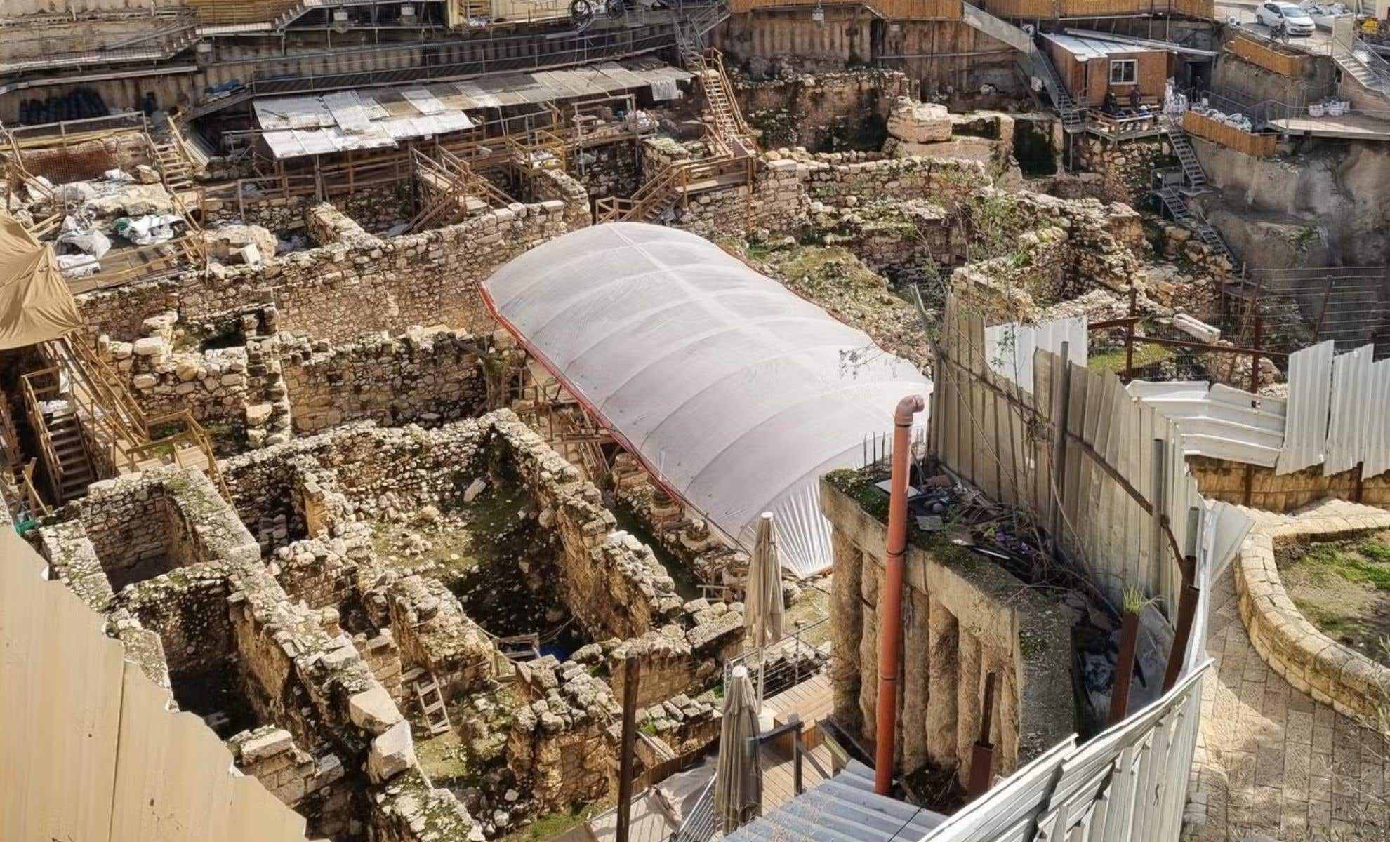 3,000-year-old biblical structure unearthed in Jerusalem's City of ...