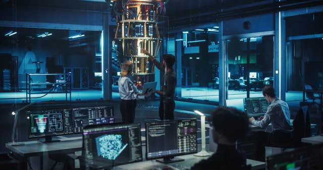 Caltech researchers use sound to extend quantum data storage 30x longer ...