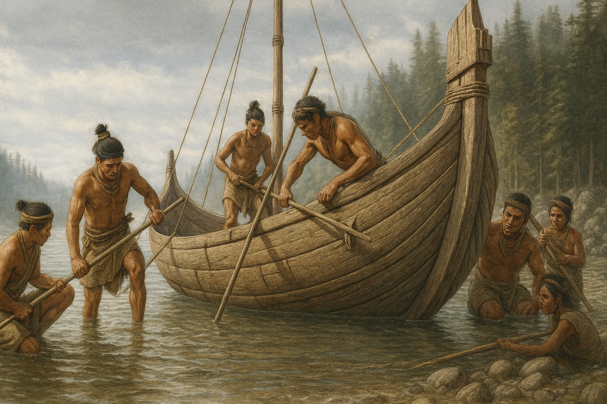 Ancient stone tools reveal how early seafarers from Asia became America ...