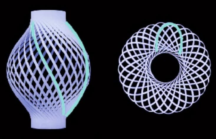 ‘Chinese lantern’ material snaps into 13 shapes using stored elastic ...