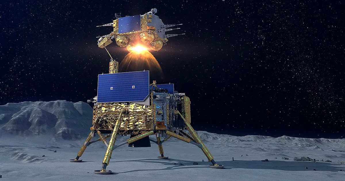 Chang’e-6 samples show ancient lunar impacts left rust on the Moon ...