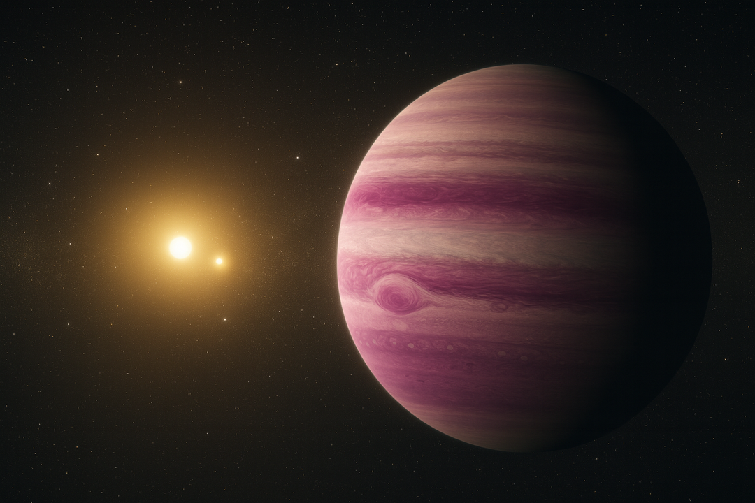 Astronomers spot closest giant planet orbiting binary stars ever ...
