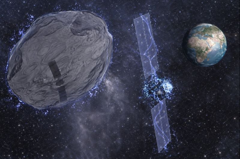 Scientists build an electrostatic 'tractor beam' to move space junk ...