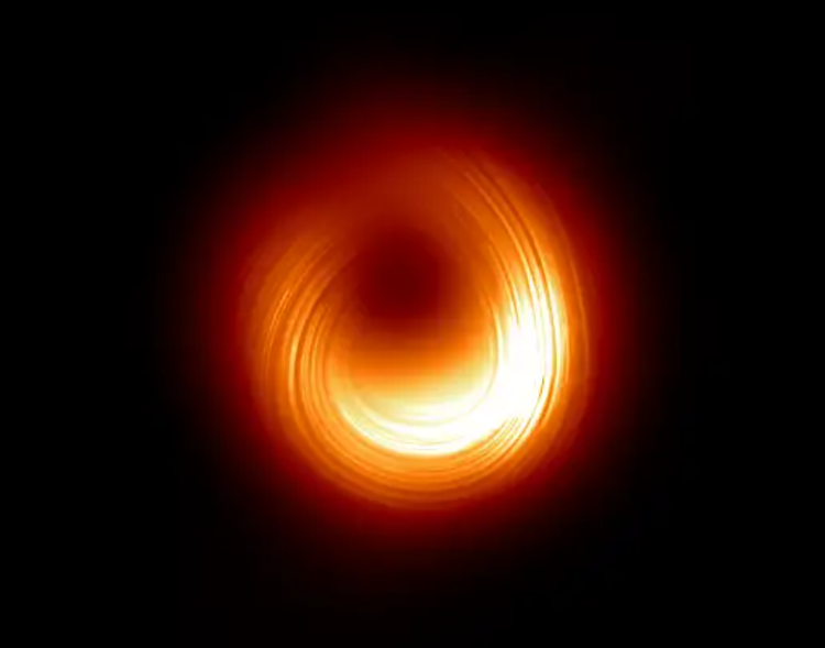 Event Horizon Telescope captures magnetic turbulence flickering at the ...