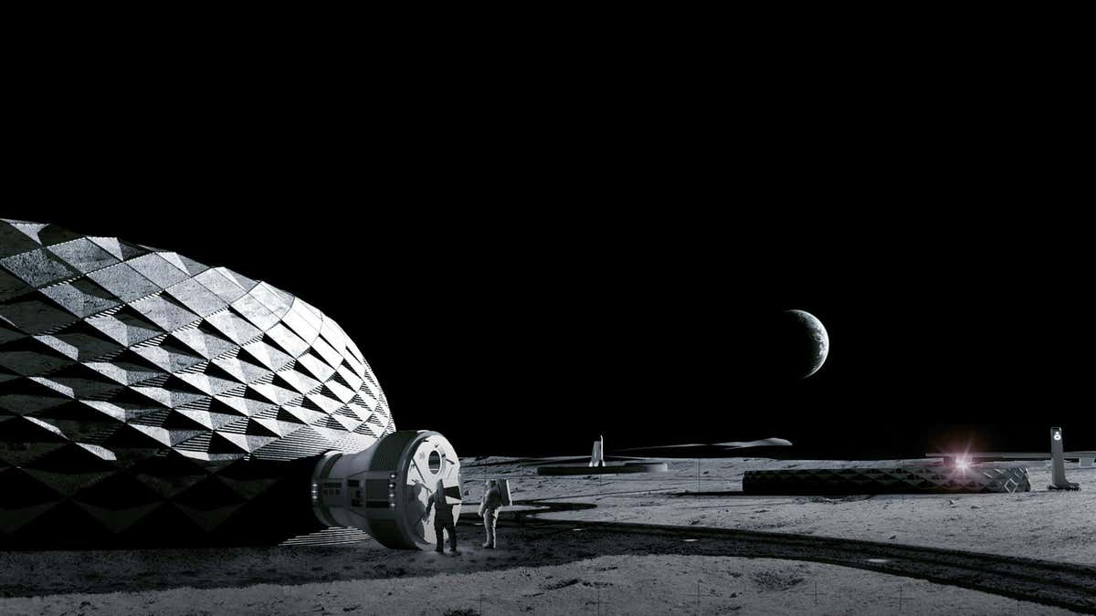 3D printed moon dust structures could be the future of lunar ...