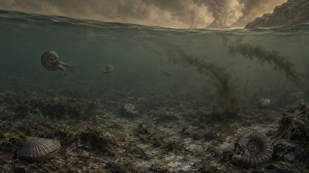 Ancient oceans started to suffocate 8 million years before the Triassic ...