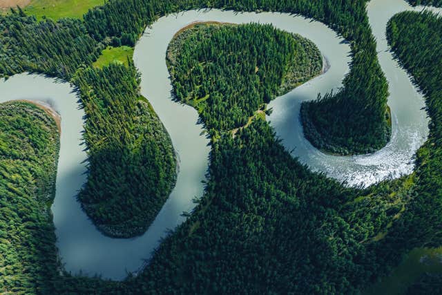 Meandering rivers existed before land plants appeared, Stanford study ...