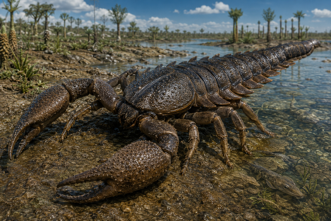 World's largest scorpion lived in Britain 415 million years ago - The ...