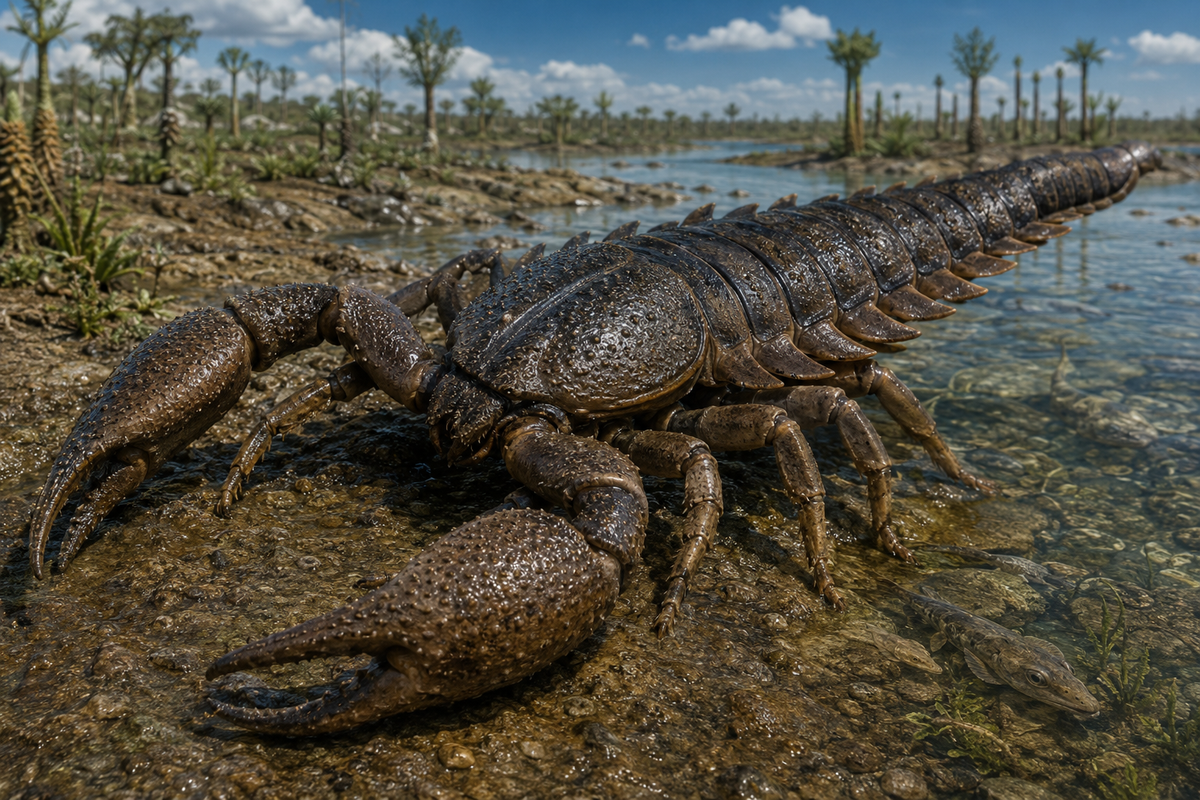 World's largest scorpion lived in Britain 415 million years ago - The ...